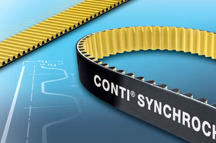 CONTI® SYNCHROCHAIN CARBON PU timing belts